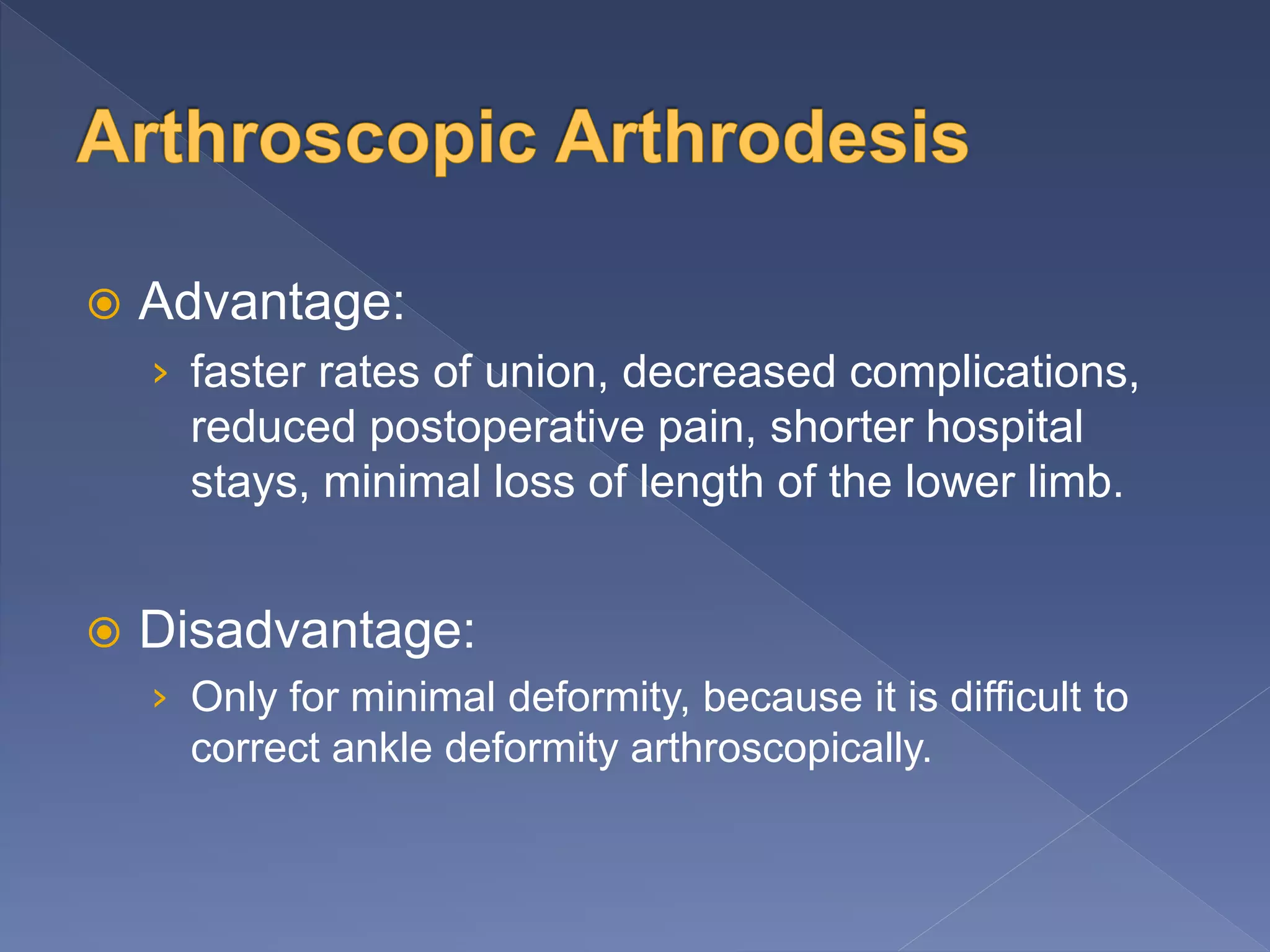 Ankle Arthodesis.pptx