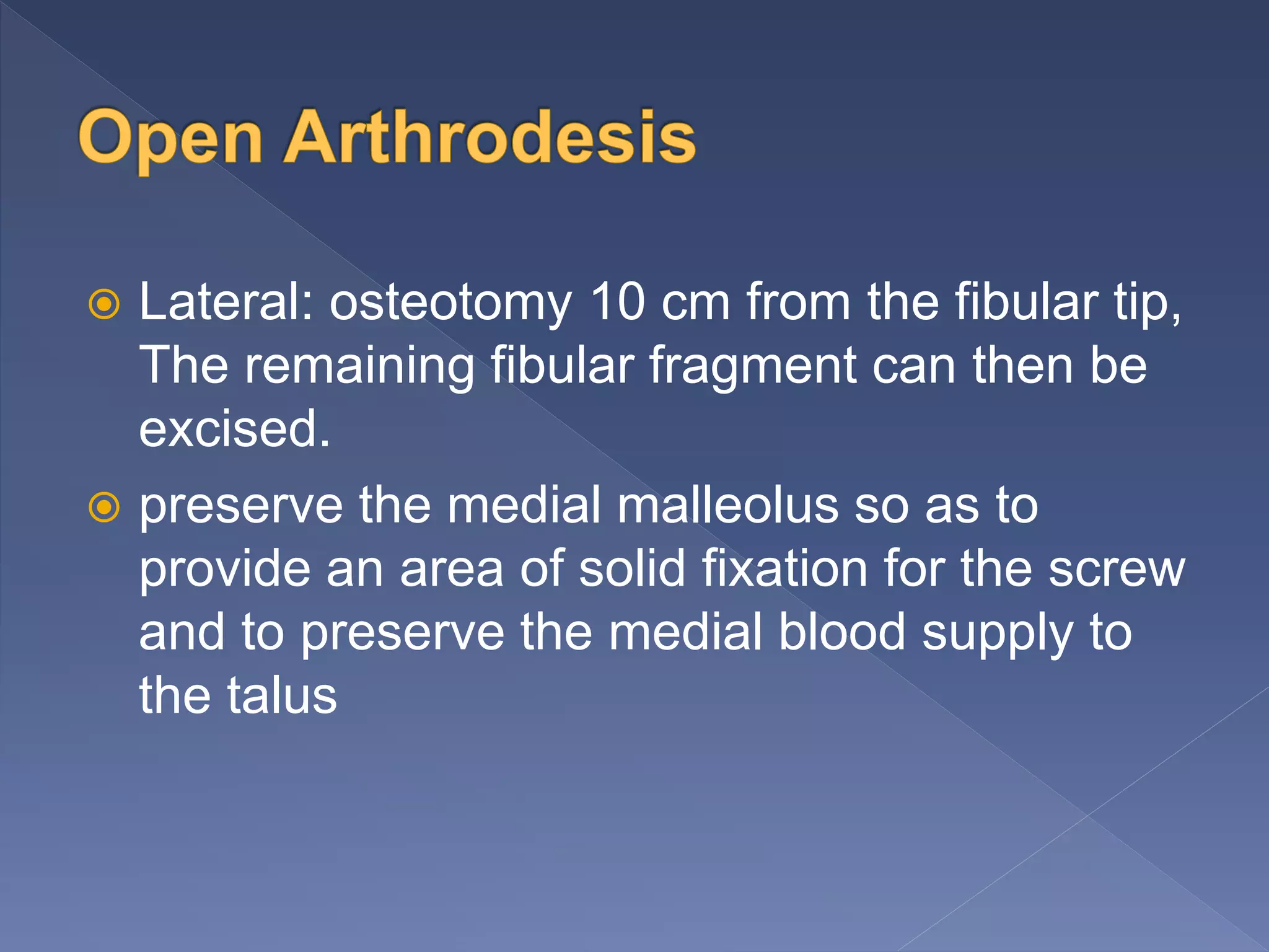 Ankle Arthodesis.pptx