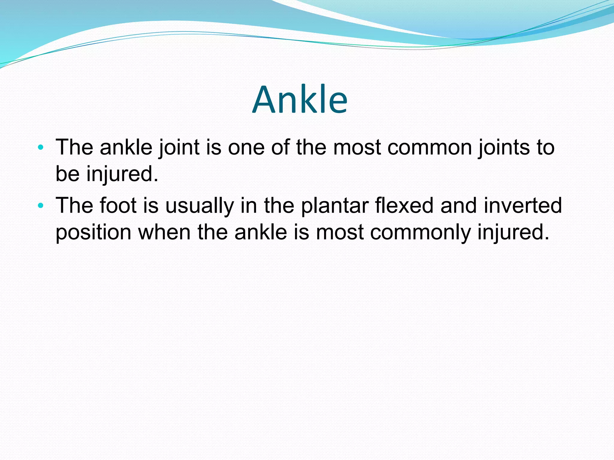 Examination evaluation & Assessment of Ankle & Foot | PPTX