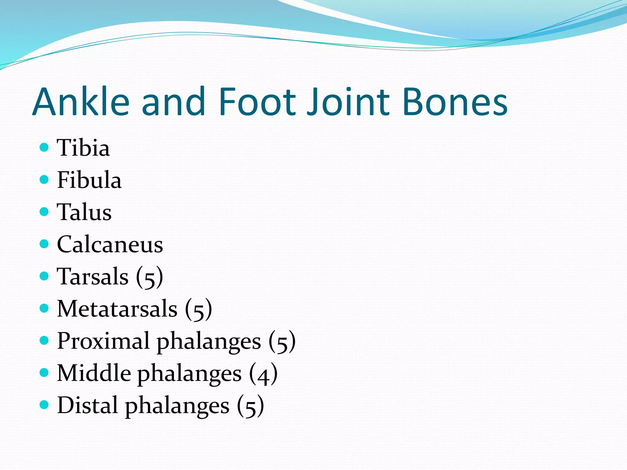 Examination evaluation & Assessment of Ankle & Foot | PPTX