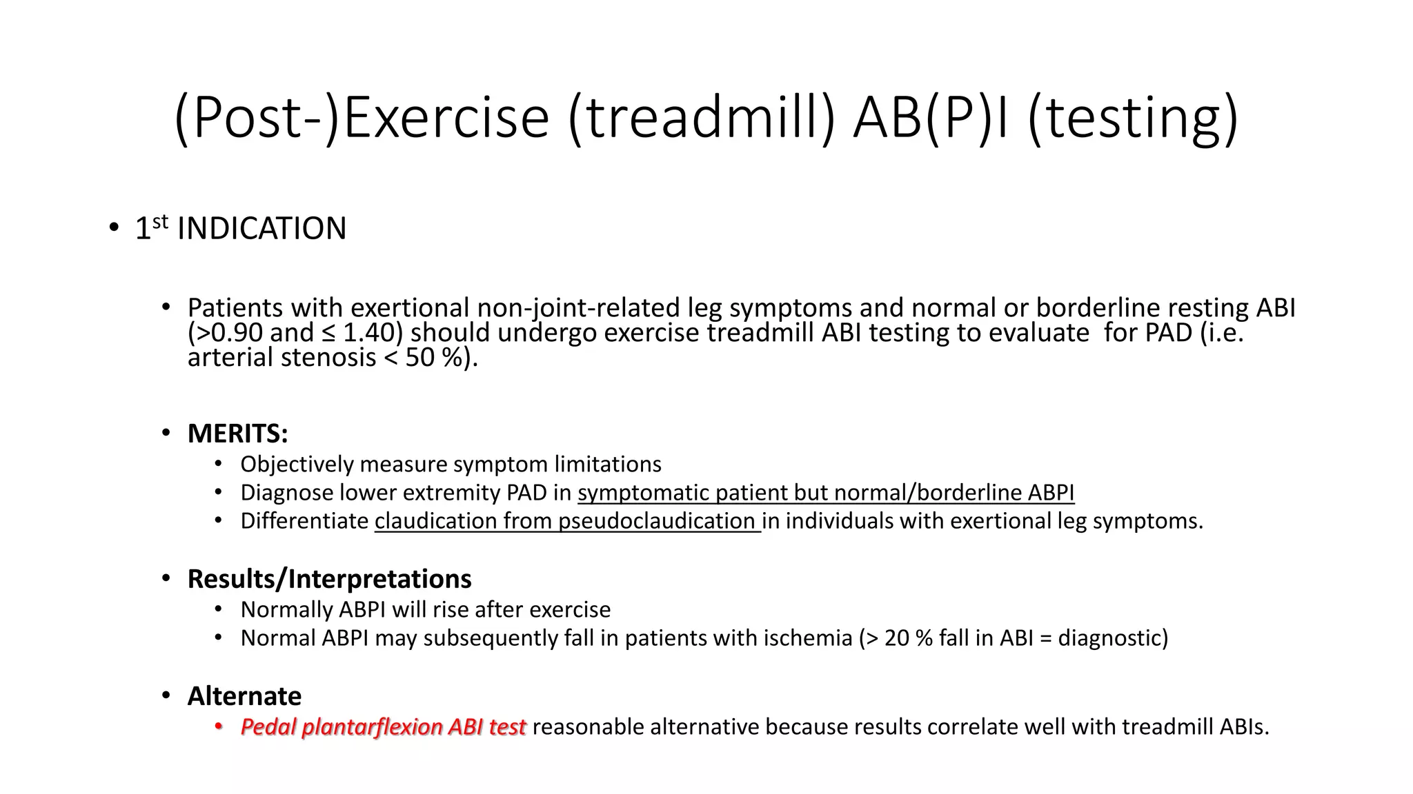 Ankle brachial pressure index (ABPI) | PPTX | Foot Health | Diseases ...