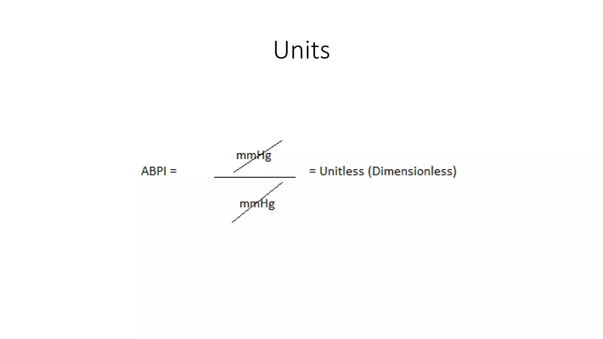 Ankle brachial pressure index (ABPI) | PPTX