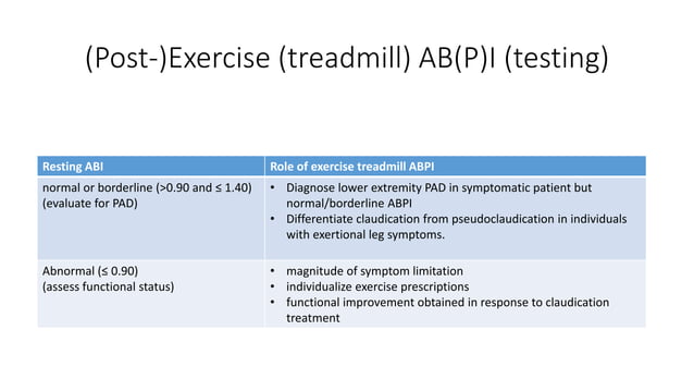 Ankle brachial pressure index (ABPI) | PPTX | Foot Health | Diseases ...