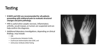 Ankle and Foot Pathology & Interventions: Clinical Features, Diagnosis ...
