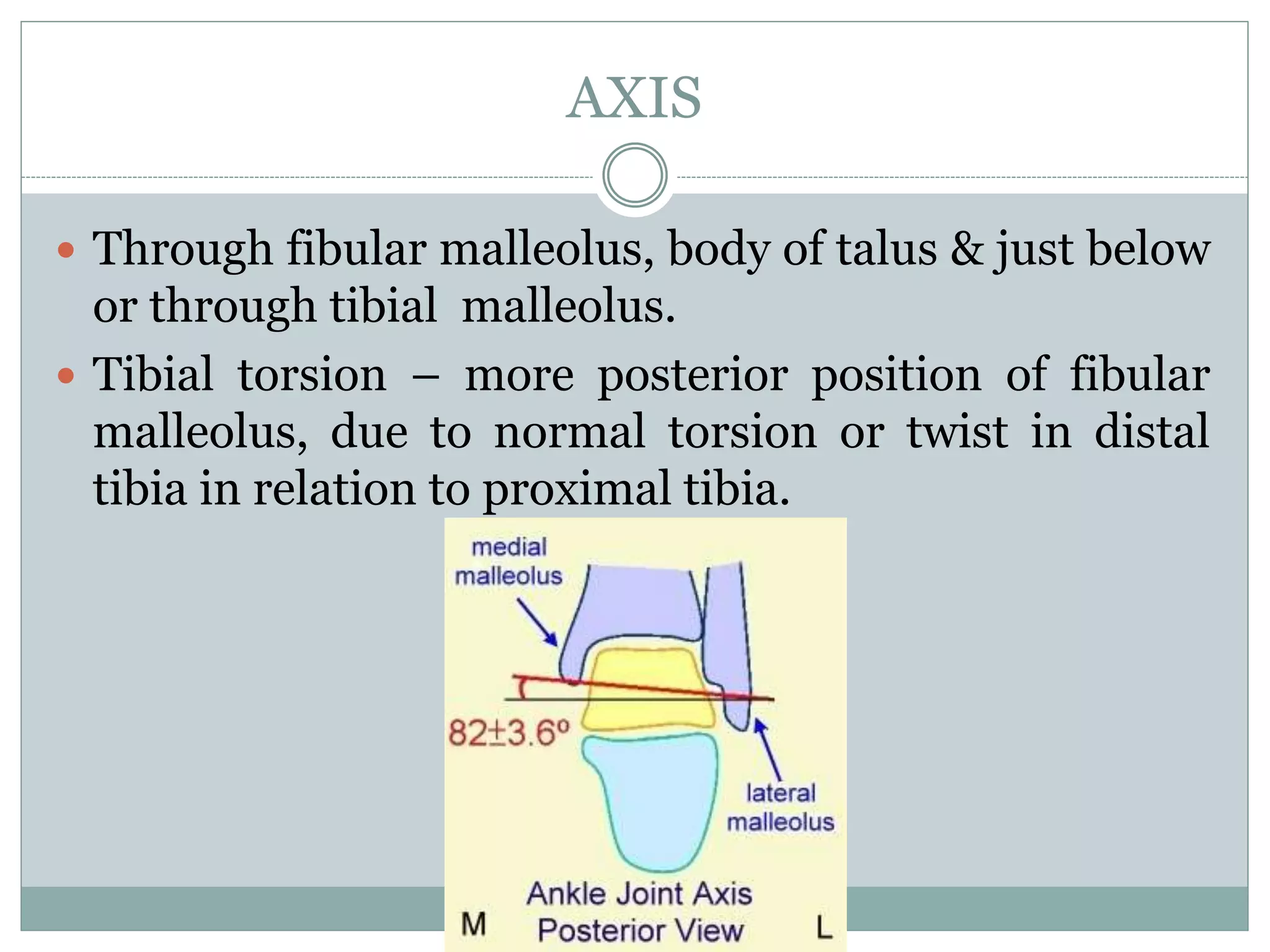 Ankle & foot biomechanics | PPTX