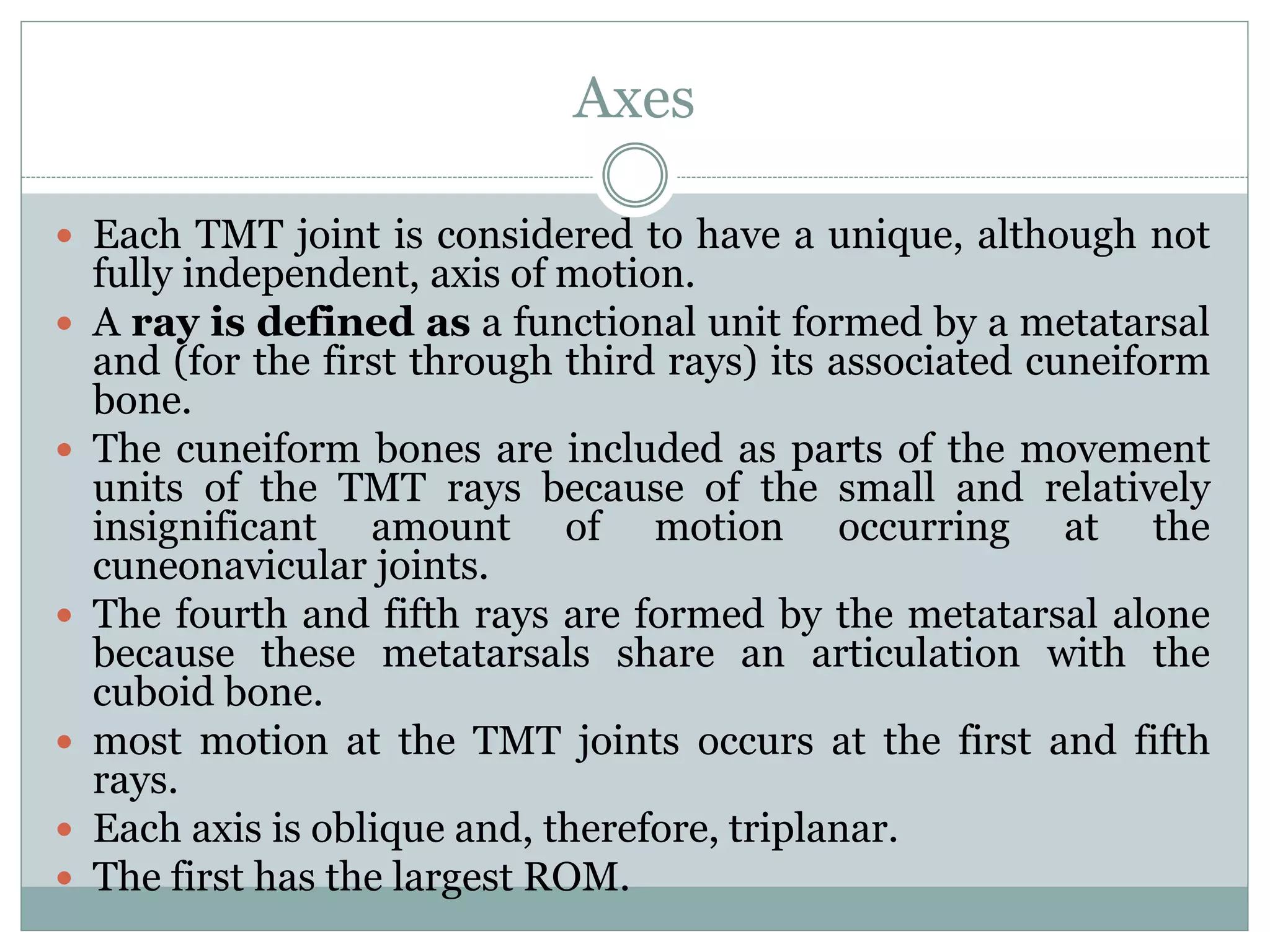 Ankle & foot biomechanics | PPTX