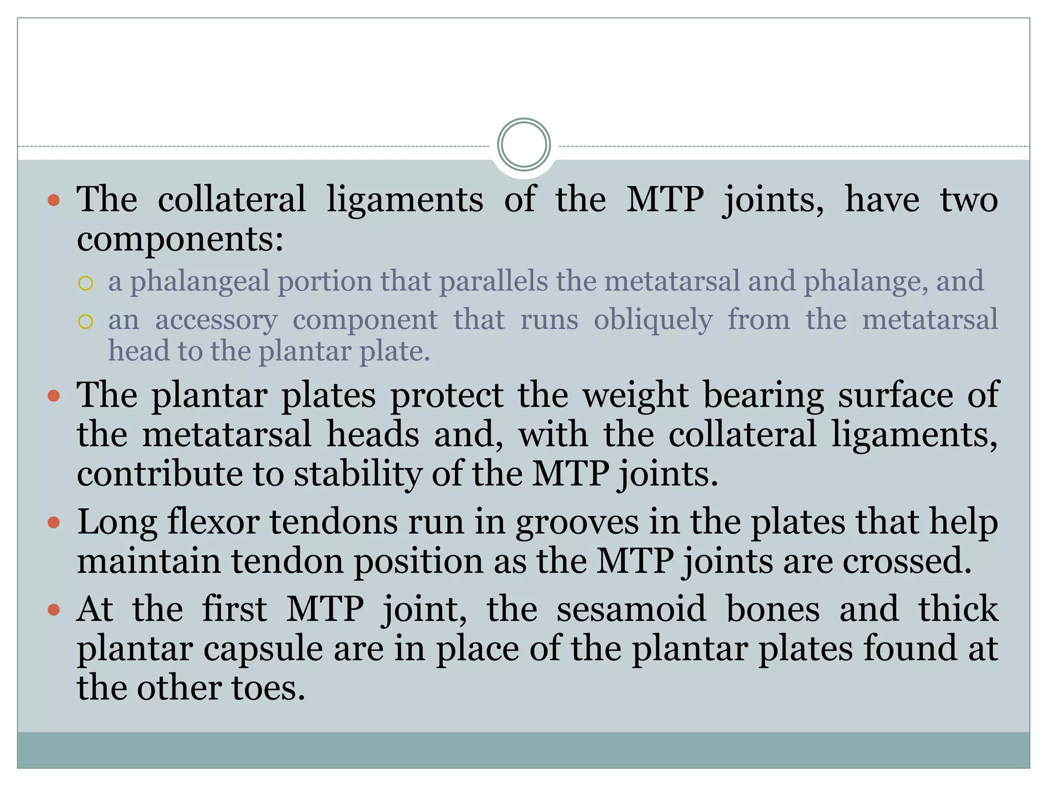 Ankle & foot biomechanics | PPTX