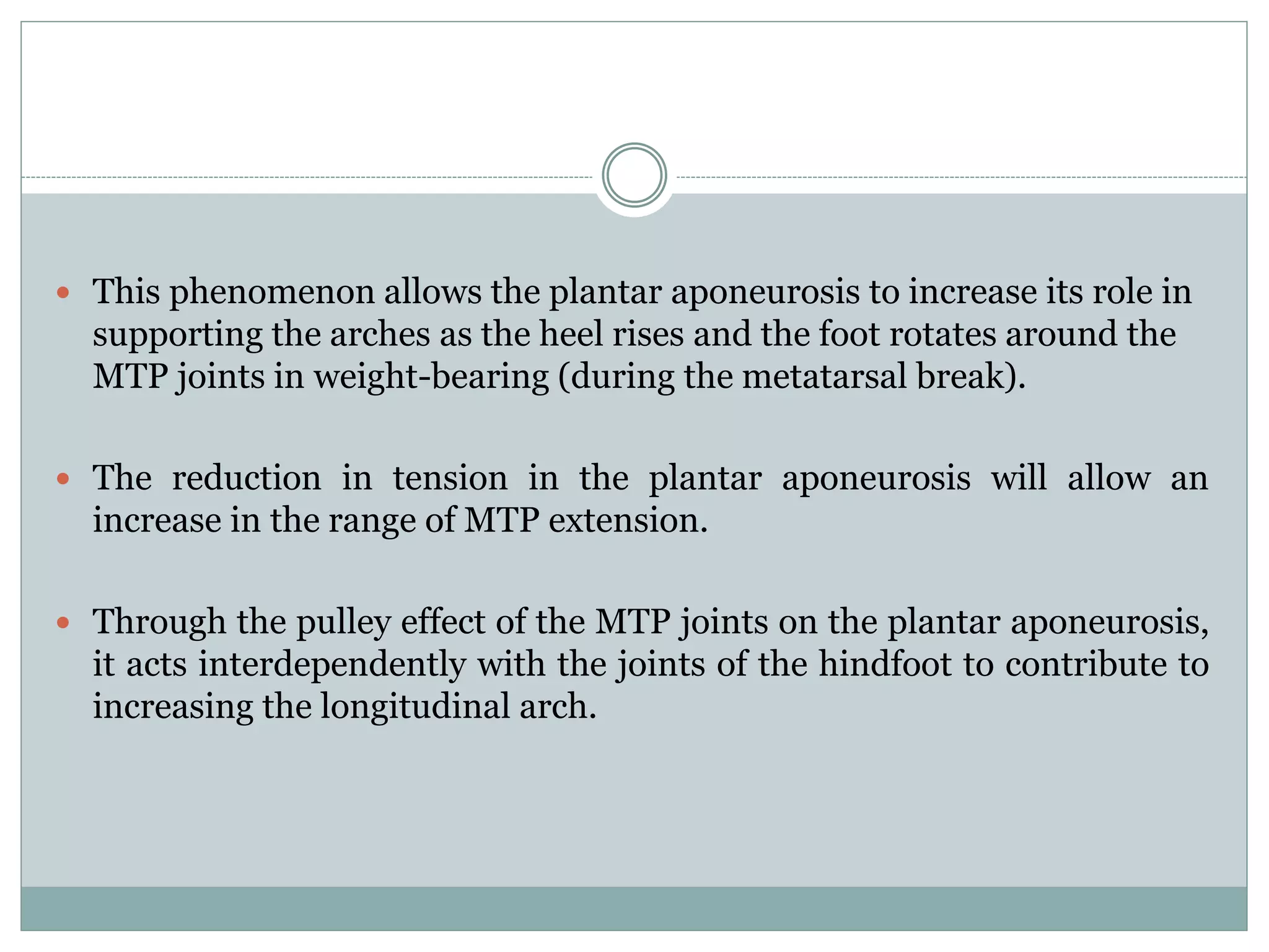Ankle & foot biomechanics | PPTX