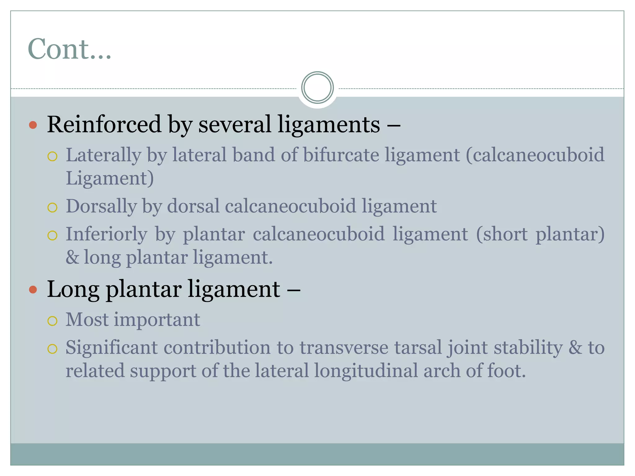 Ankle & foot biomechanics | PPTX
