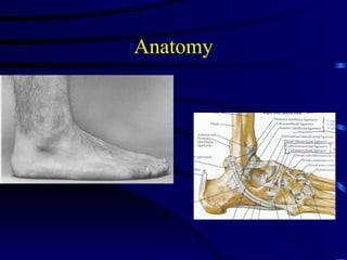 ankle and foot injuries-evaluation and management | PPT