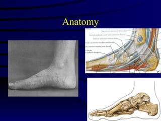 ankle and foot injuries-evaluation and management | PPT