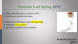 Ankle Foot Orthoses | PDF