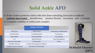 Ankle Foot Orthoses | PDF