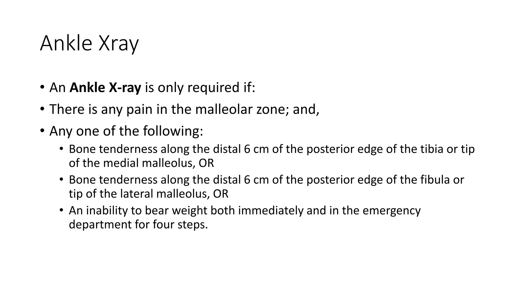 Ankle & Foot Xray & Surgical Approaches | PPTX