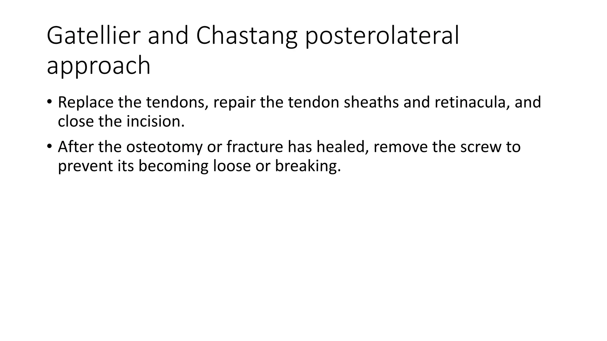 Ankle & Foot Xray & Surgical Approaches | PPTX