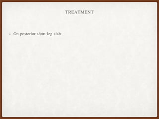 Ankle fracture | PPT