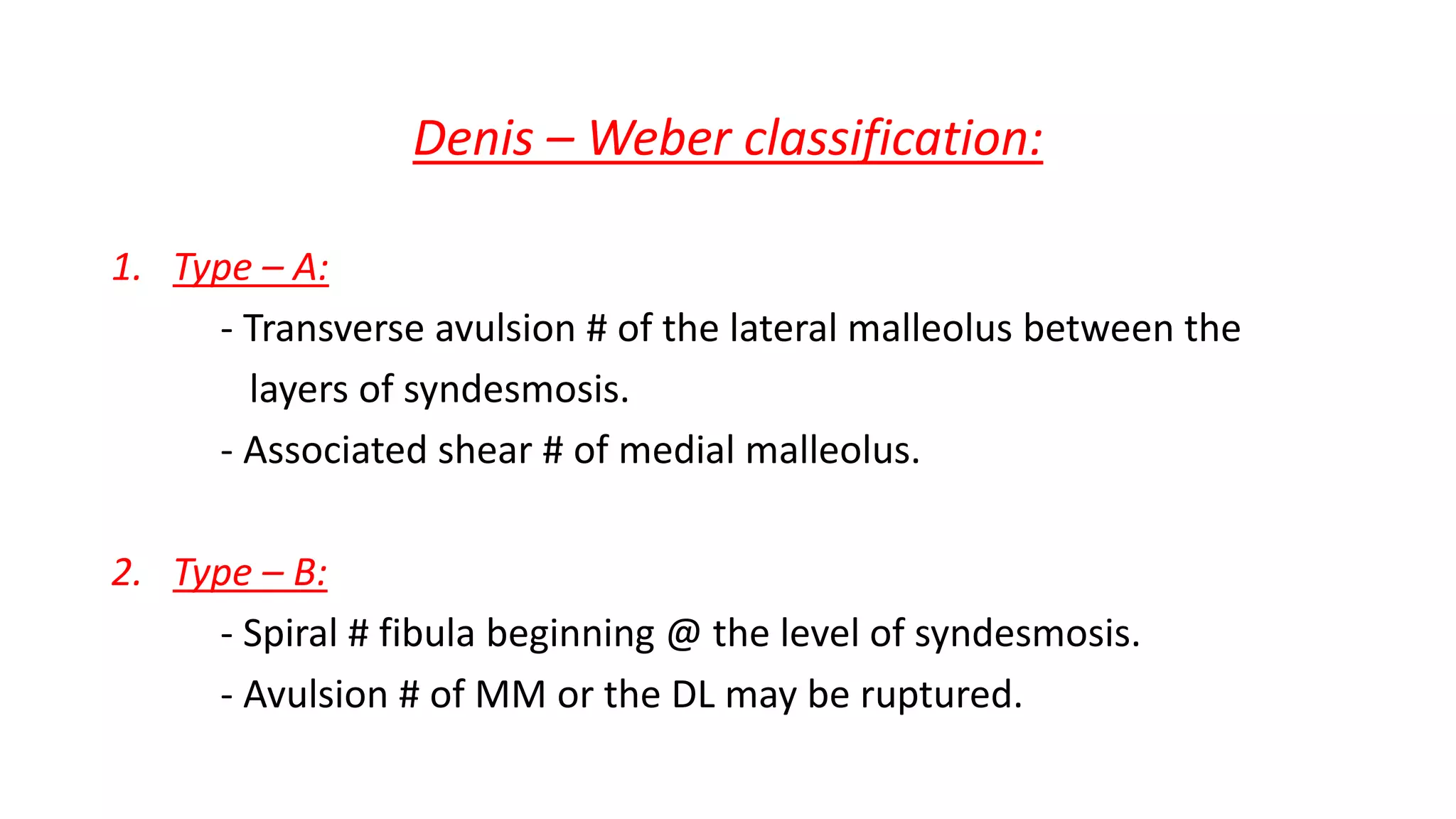Ankle fracture | PPTX