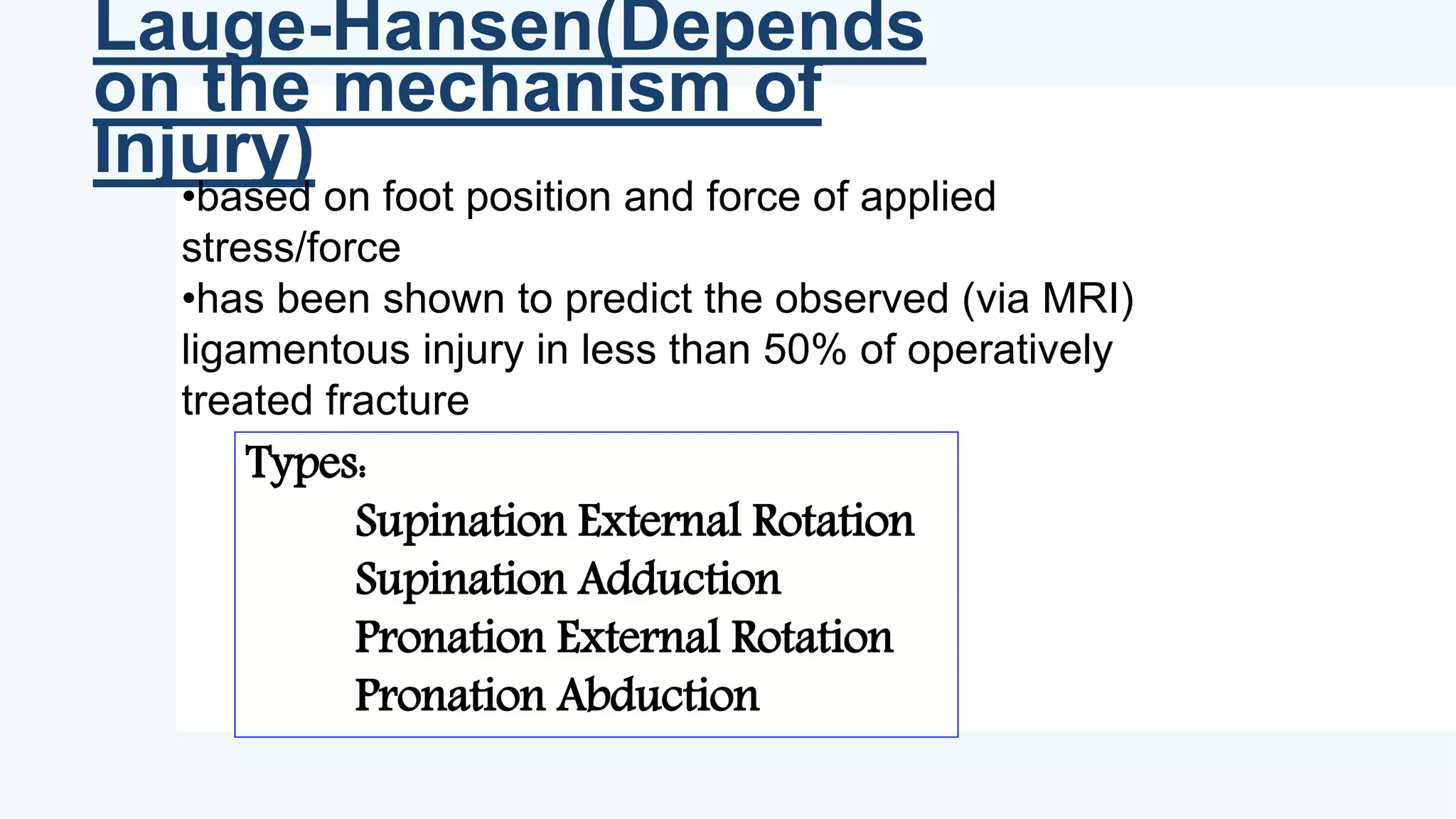 Ankle fracture | PPTX