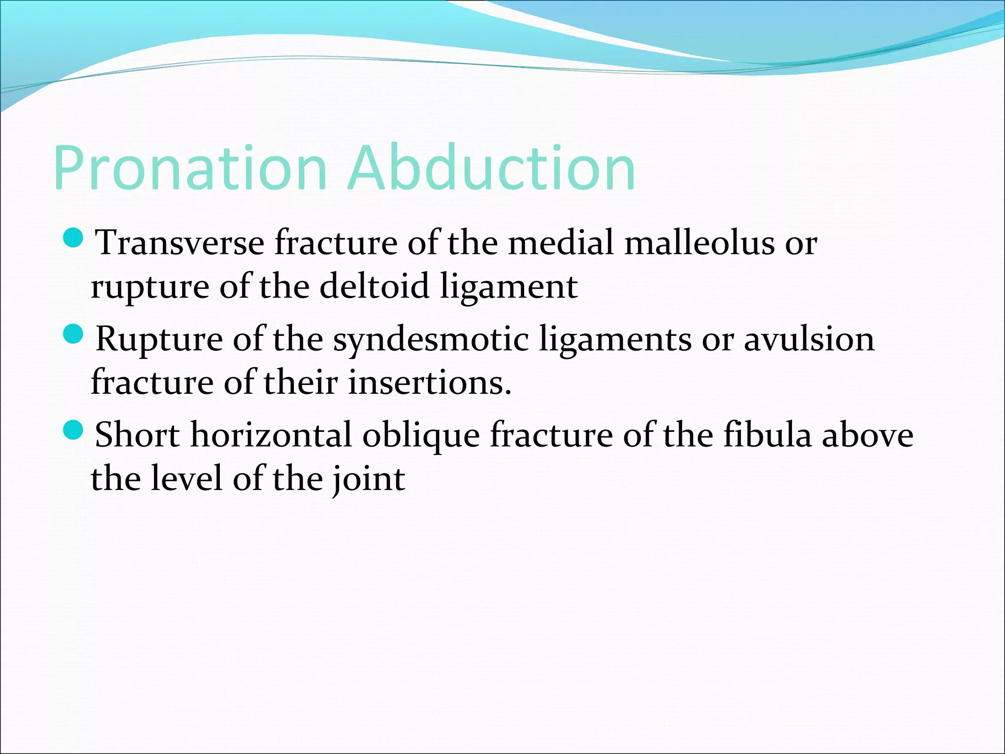 Ankle fractures | PPT