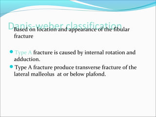 Ankle fractures | PPT