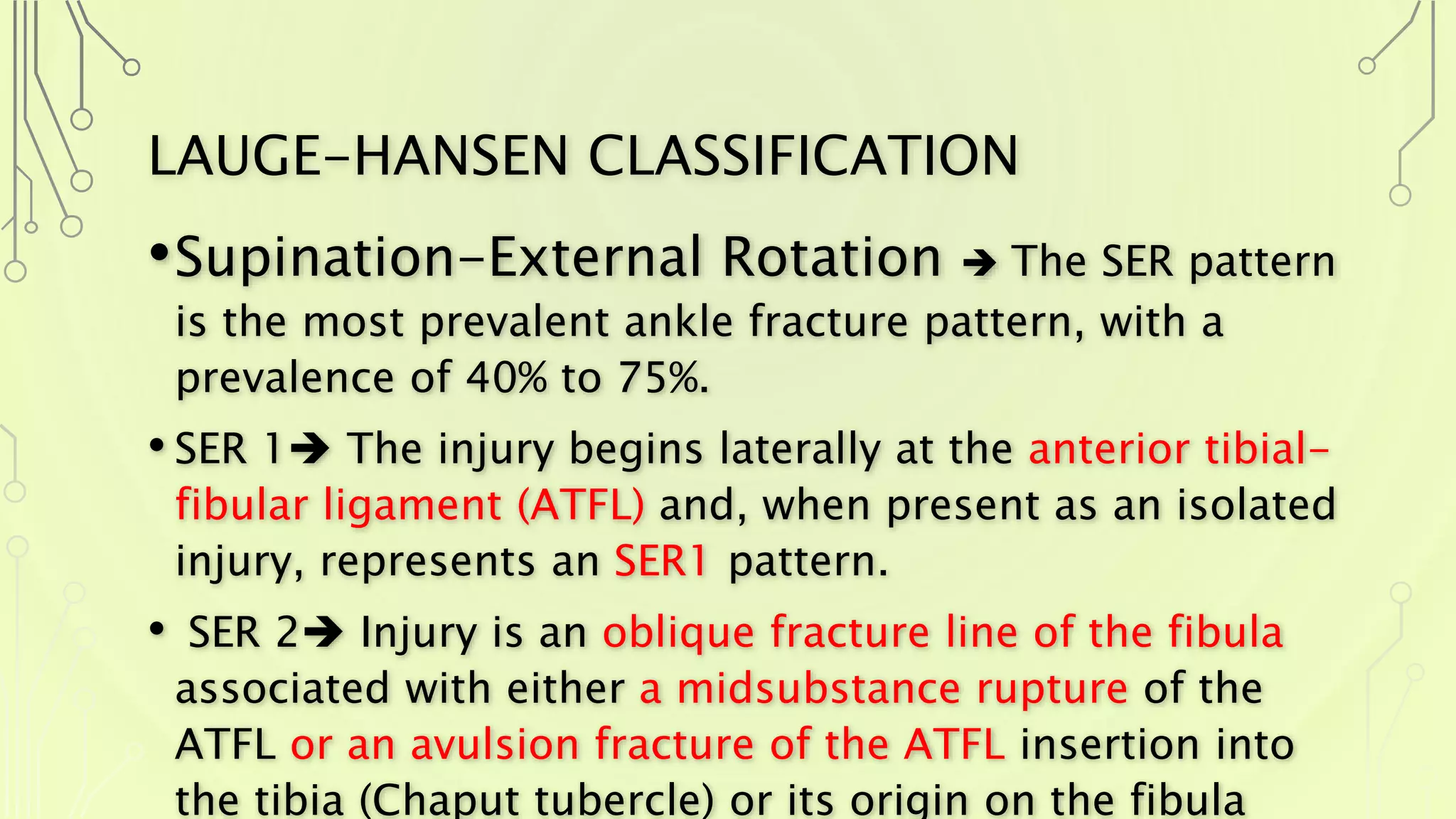 Ankle fractures | PPTX