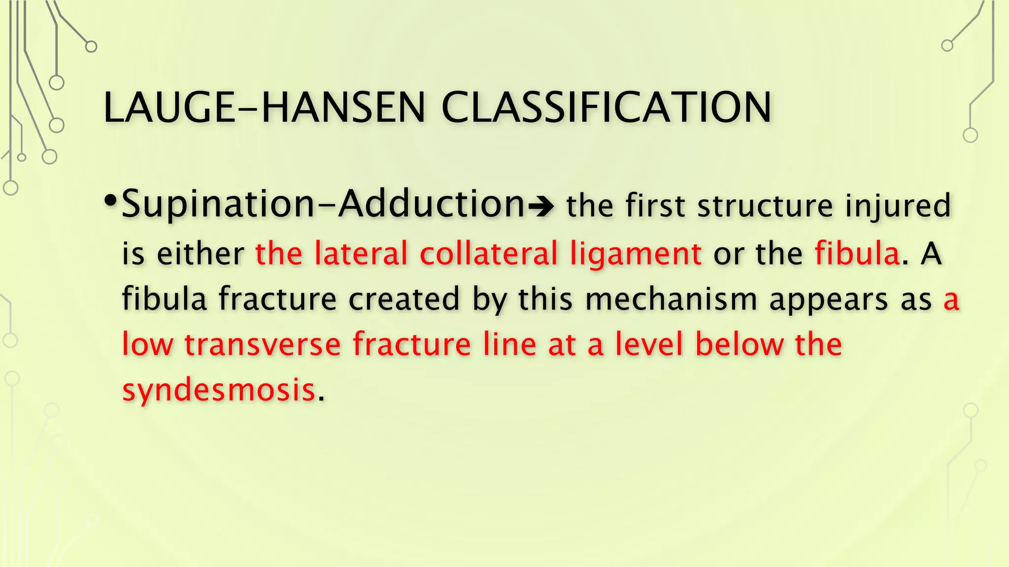 Ankle fractures | PPTX