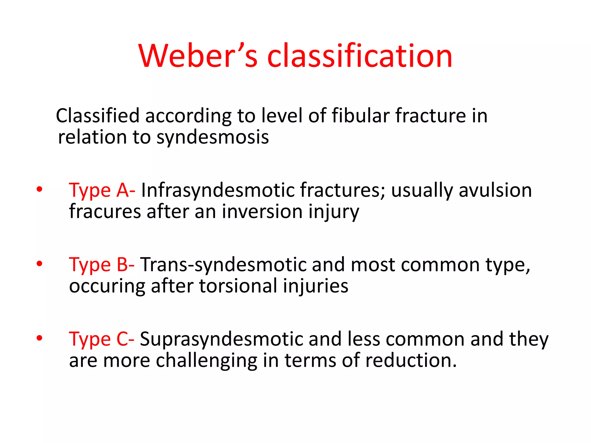 Ankle fractures | PPTX