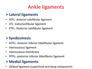 Ankle fractures | PPT
