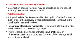 Ankle Fractures by lhkjghfhffchhjjhkjbn .pptx