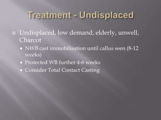 Ankle fractures and diabetes | PPTX