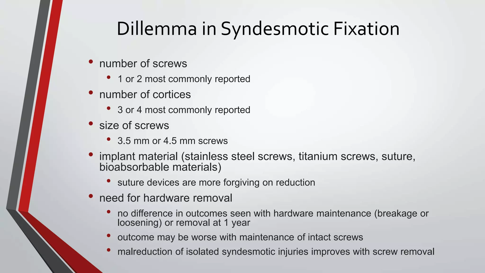 Ankle Fractures and Syndesmosis.pptx