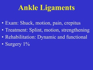 Ankle injuries | PPT