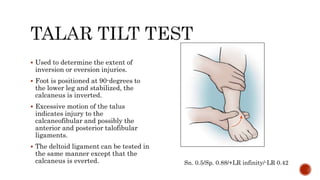 Ankle injuries in Sports Physiotherapy.pptx