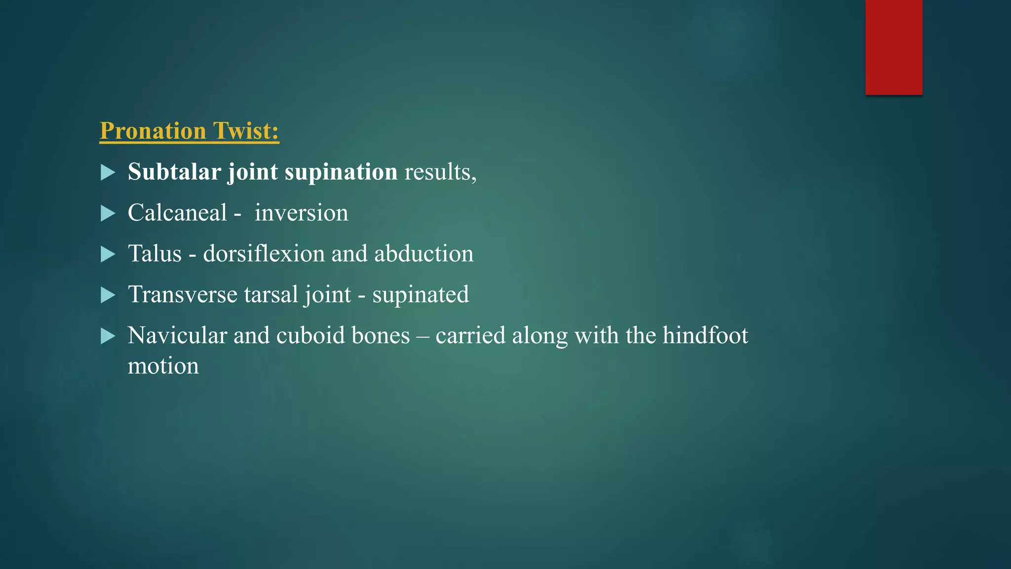biomechanics of tarsometatarsal joint, metatarsophalangeal joint ...