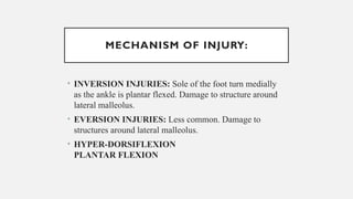 ankle joint injuries in the emergency.pptx
