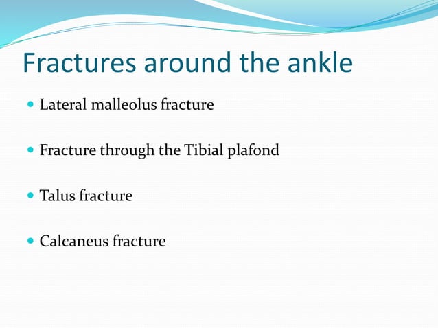 Ankle joint pathology imaging | PPTX