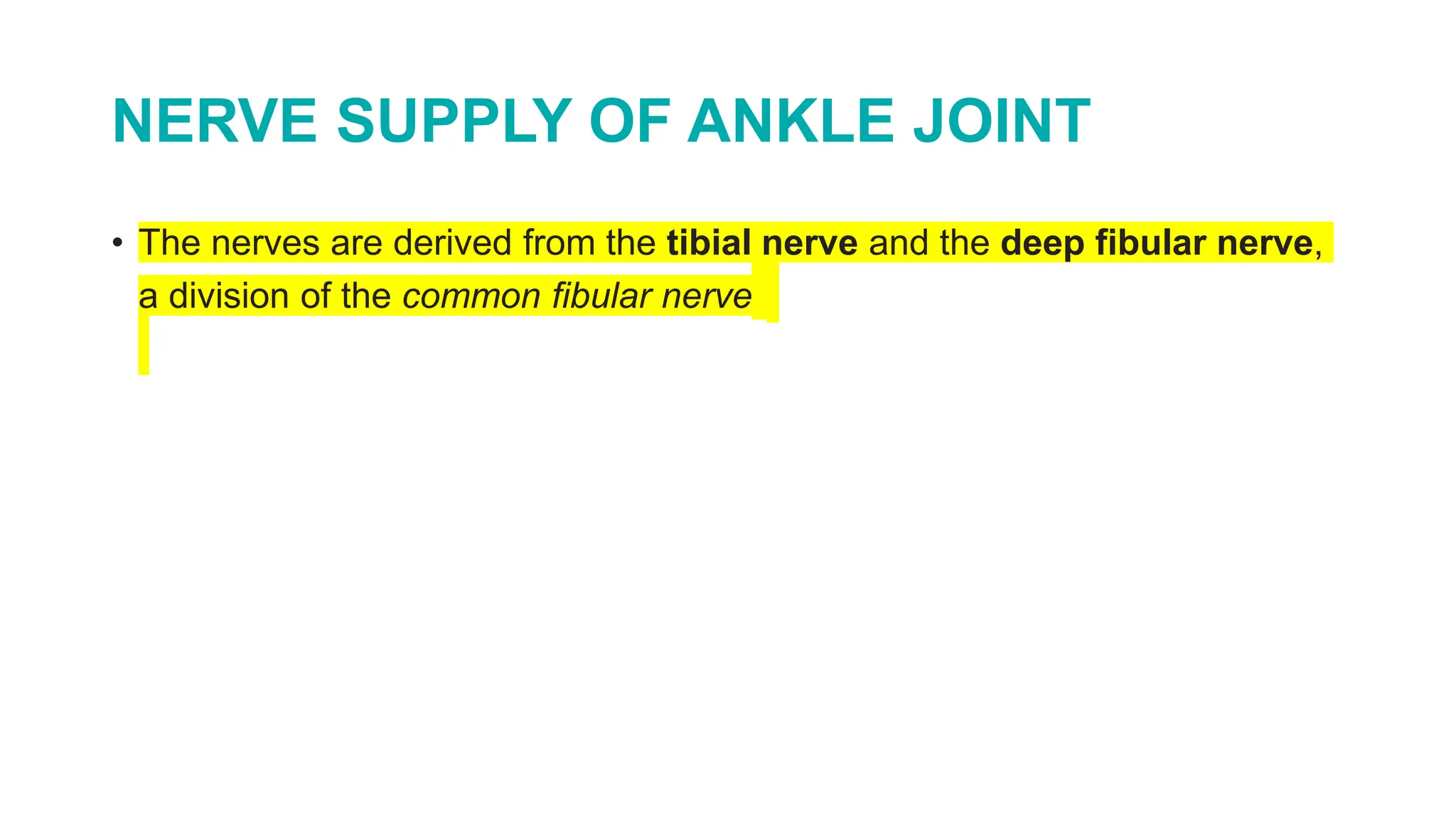Ankle Joint (TALOCRURAL JOINT) Dr M Arshad.pptx