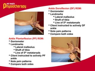 Ankle pain workshop | PPT