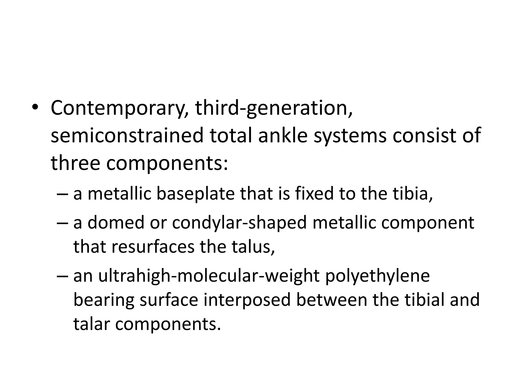 Ankle replacement | PPTX