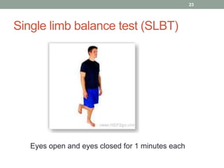 Ankle instability, ankle sprain | PPTX