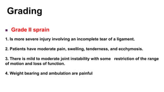 Ankle sprain | PPT