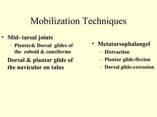 Ankle Mobility Presentation | PPT