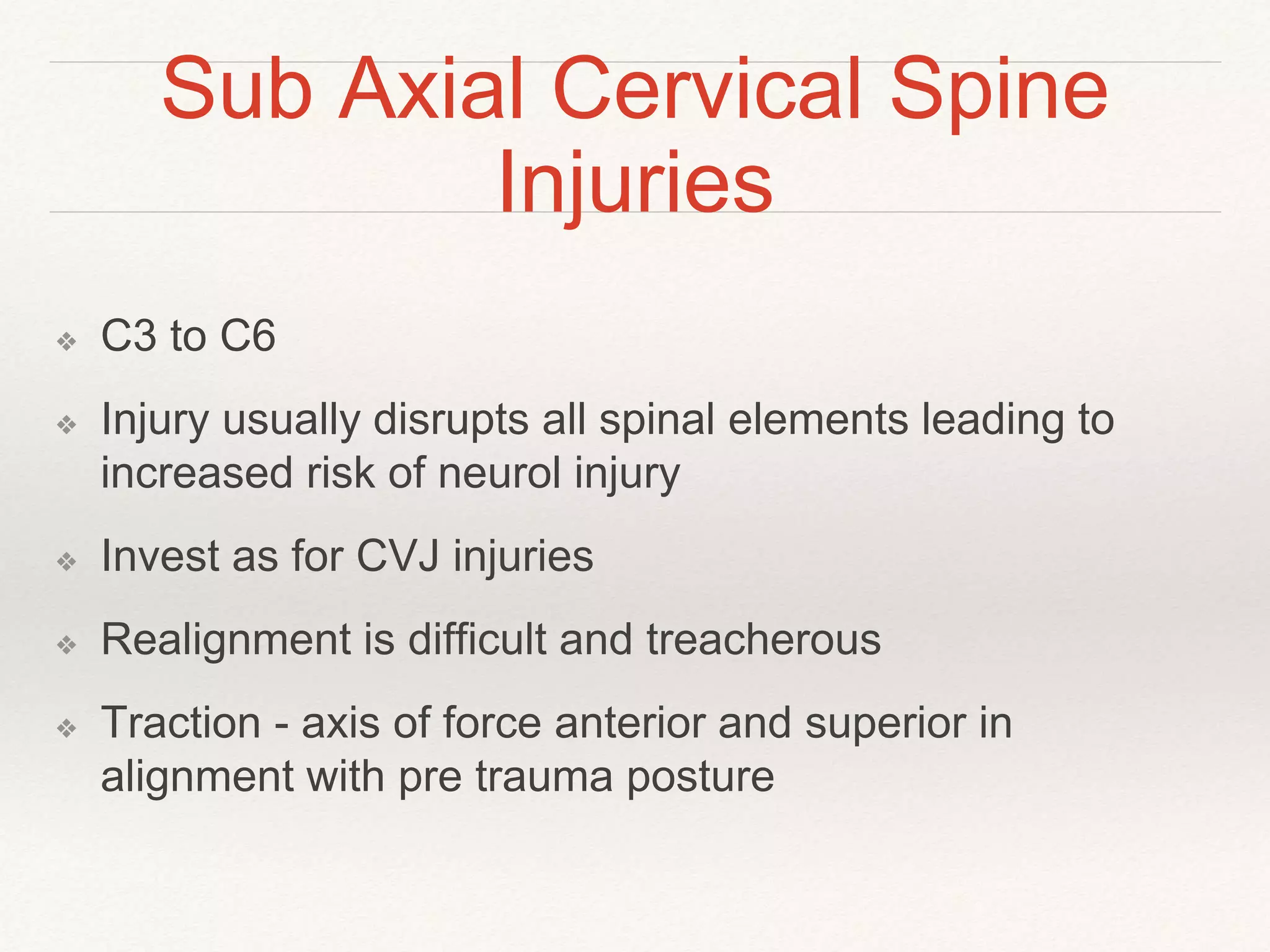 Ank spond cervical injury ppt | PPT
