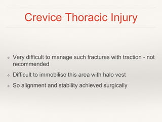 Ank spond cervical injury ppt | PPT