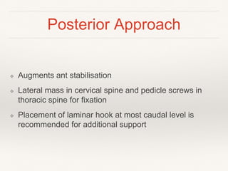Ank spond cervical injury ppt | PPT