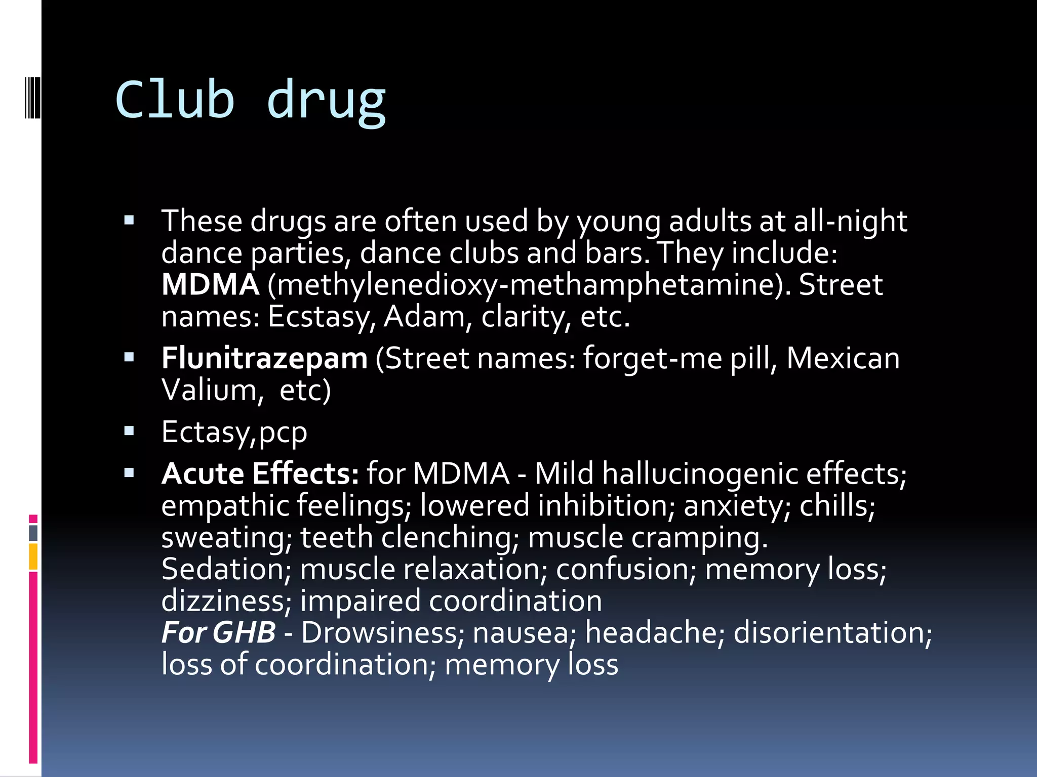 Drugs classification, laws, types | PPTX