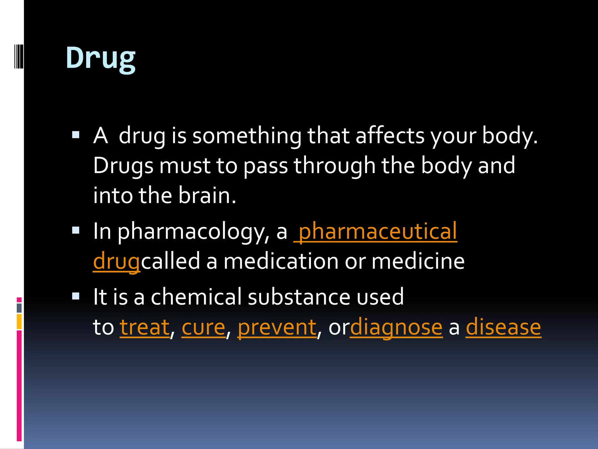 Drugs classification, laws, types | PPTX