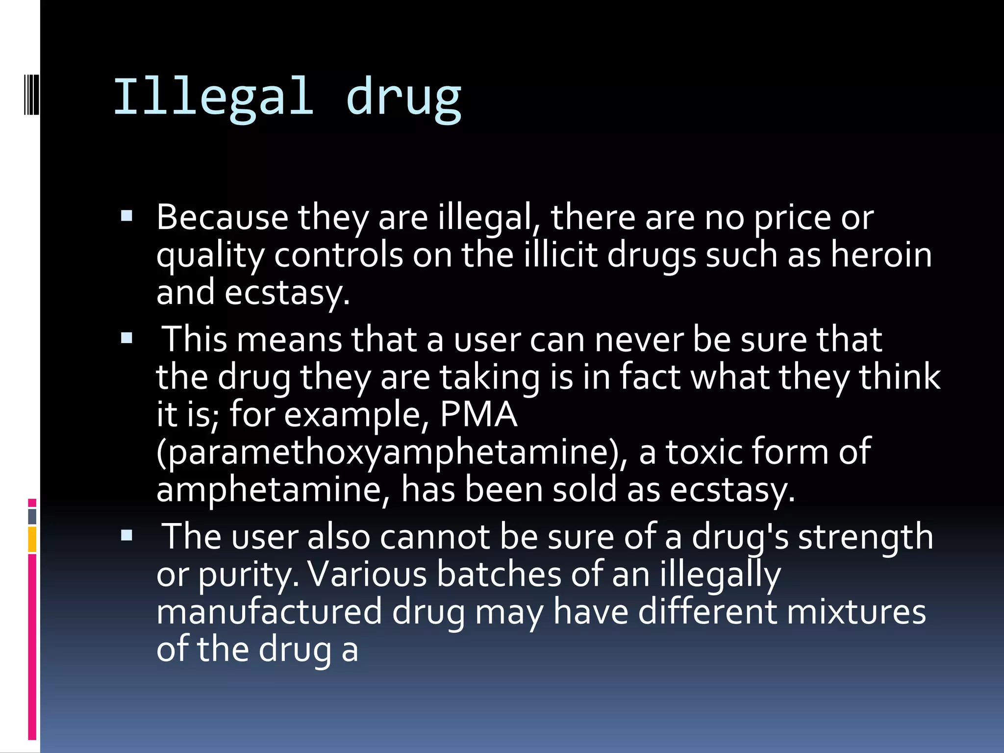 Drugs classification, laws, types | PPTX
