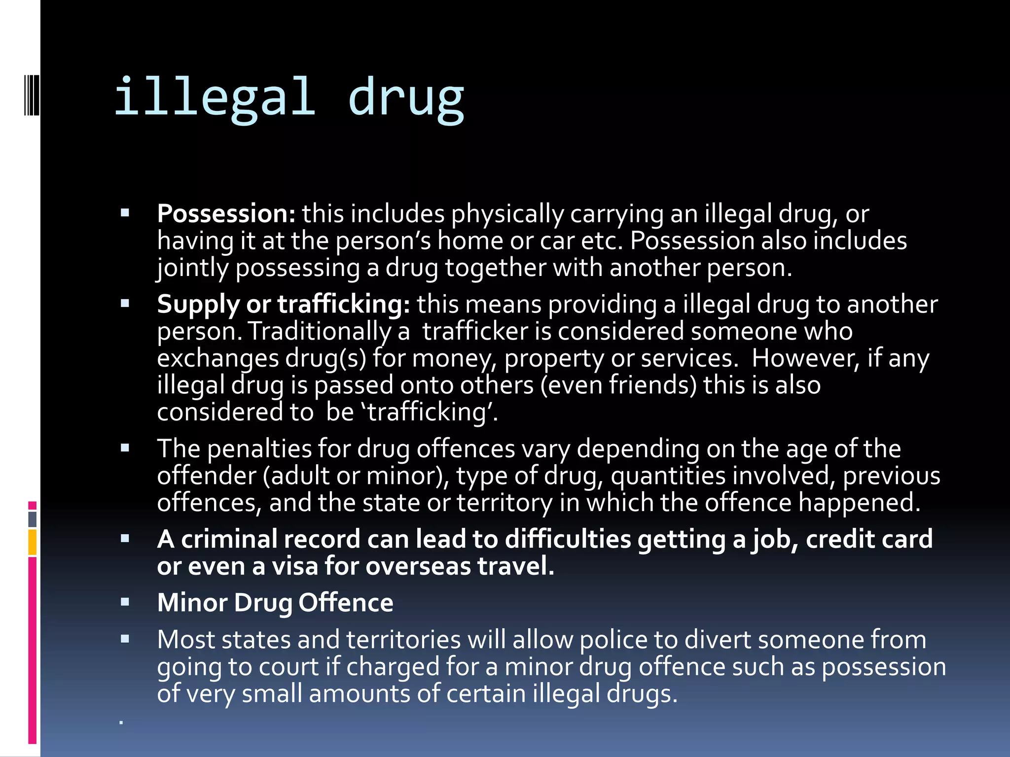Drugs classification, laws, types | PPTX