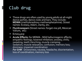 Drugs classification, laws, types | PPTX